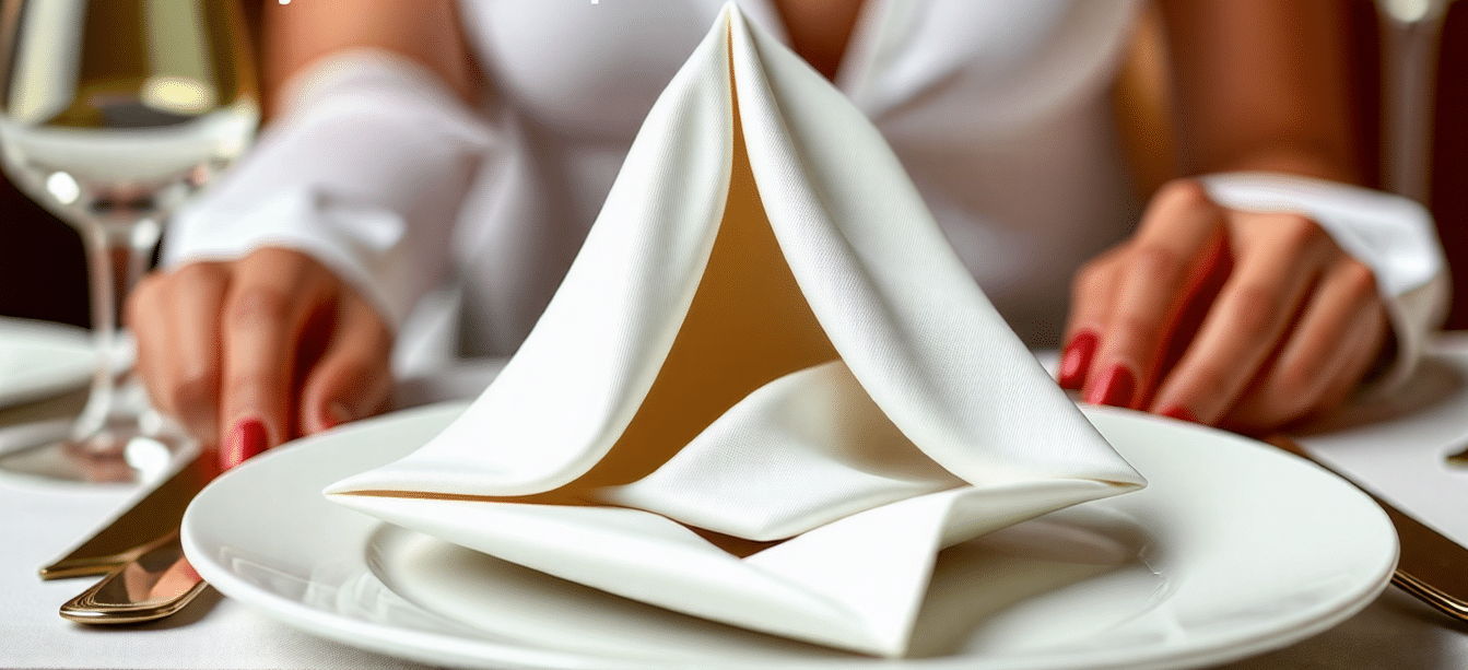 Hur viker man en servett som ett proffs? Upptäck raffinerade tekniker ...